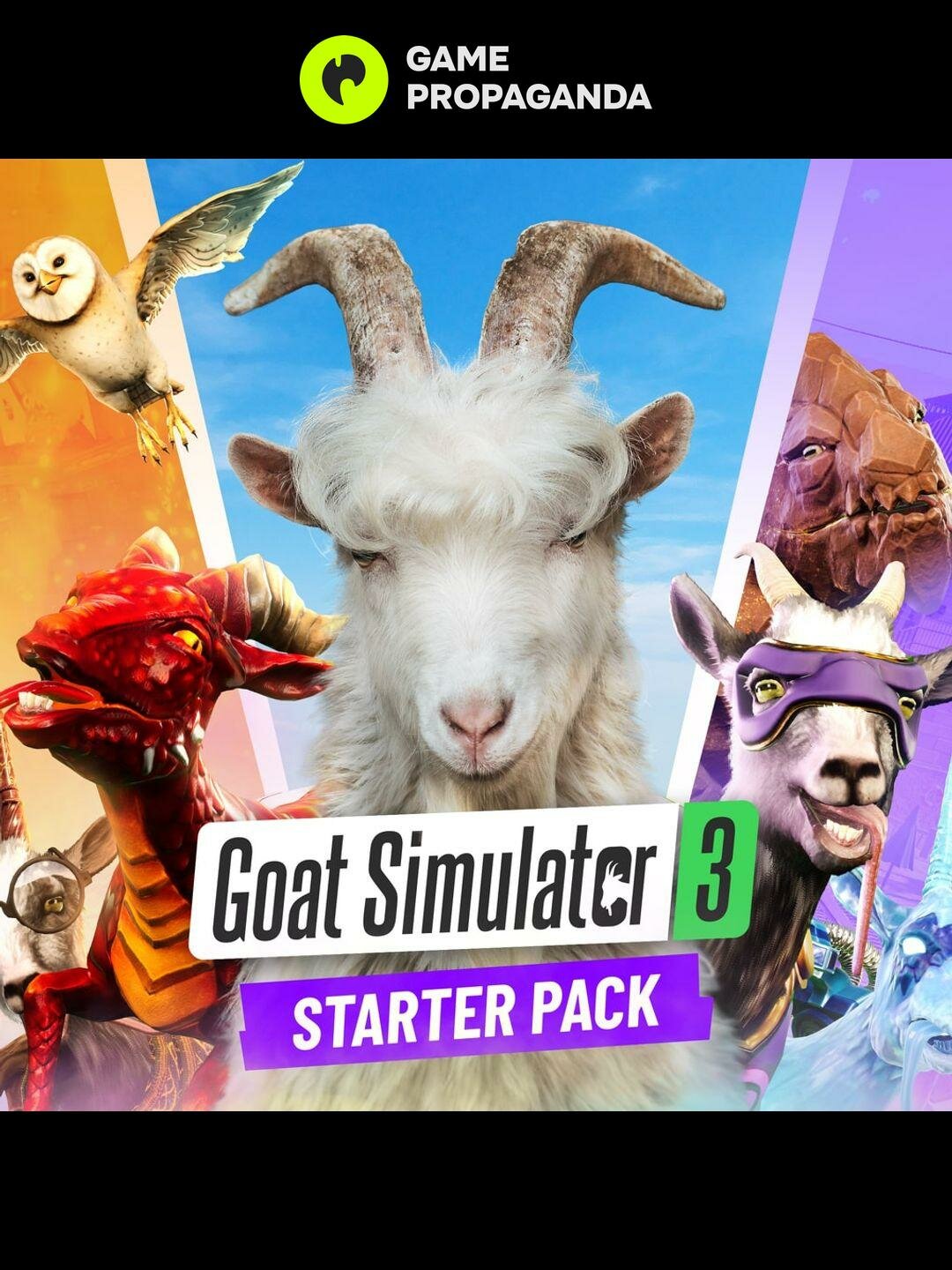 Игра Goat Simulator 3 – Starter Edition PS4, PS5. Турция. Цифровая версия