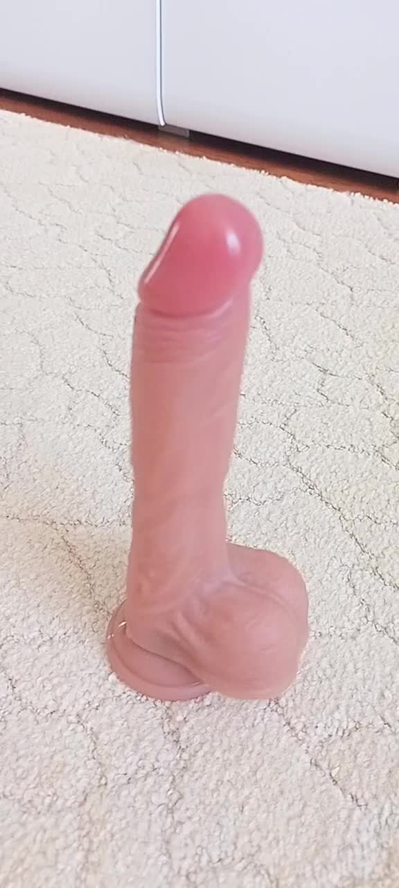 Вибратор член реалистичный, с пультом, водонепроницаемый, 19см