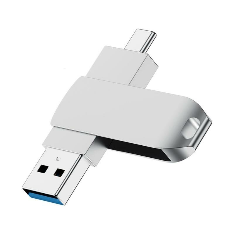 USB флеш-накопитель 16–256 ГБ с USB3.0 и Type-C, 128GB