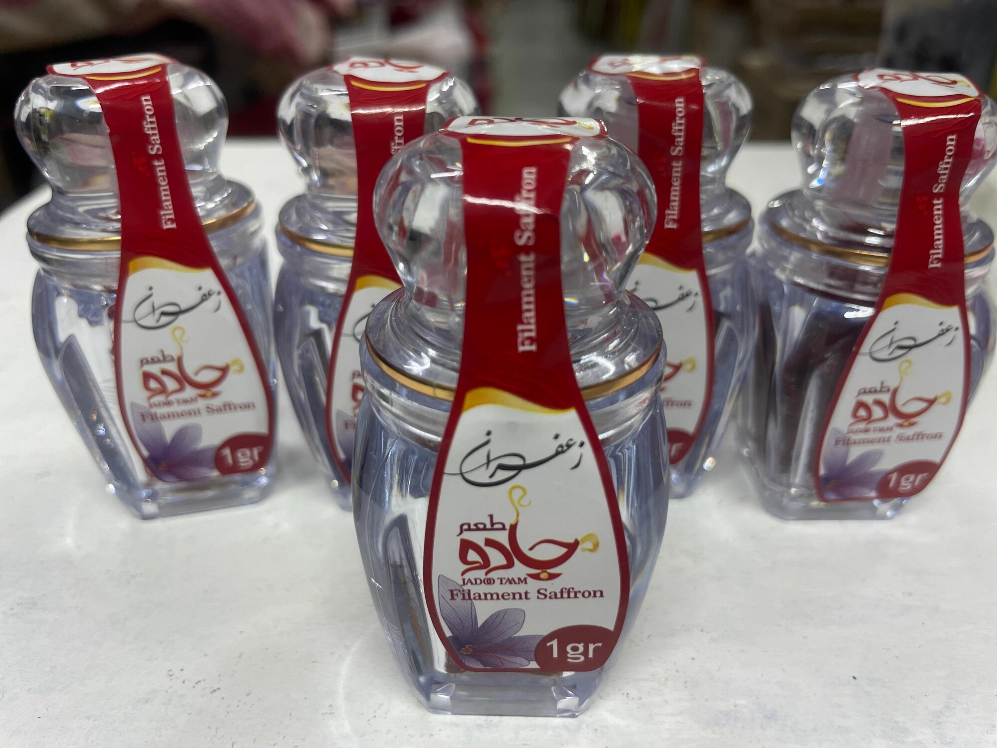 JADOO TAAM Шафран Иран Filament Saffron 1 грамм