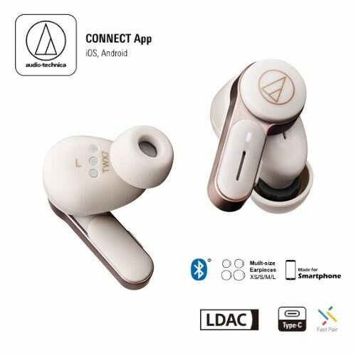 Audio-Technica ATH-TWX7 Беспроводной наушник Активный шум ANC