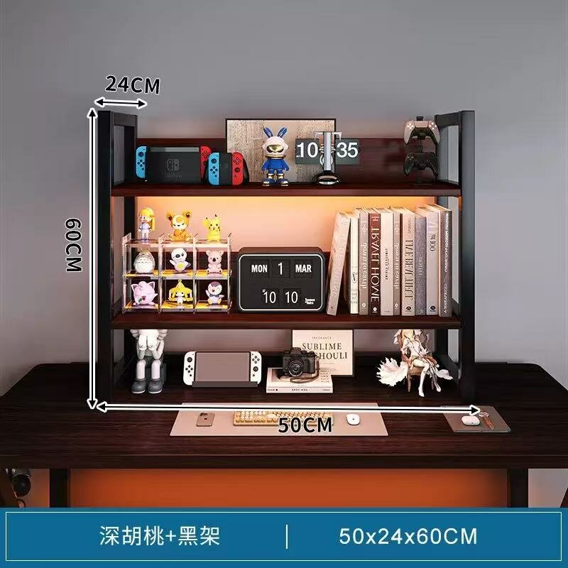 Надстройка на стол "Настольная Прямая", каркас из металла, 50x24x60 см