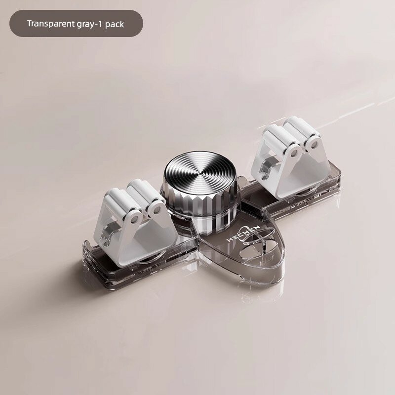 Настенный зажим для швабры на присоске, зажим для швабры без дырокола, крючок для швабры, фиксированная стойка для