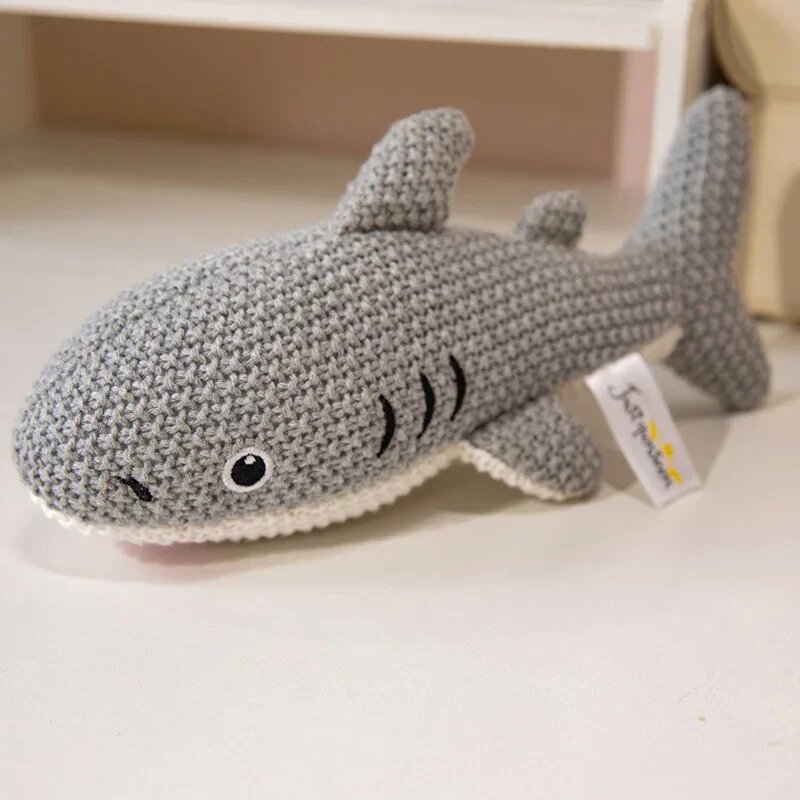 Kawaii вязаные плюшевые игрушки, мягкий медведь, кролик, слон, лиса, динозавр, вязаная крючком кукла, детская успокаивающая развивающая игрушка, реквизит для фотосъемки