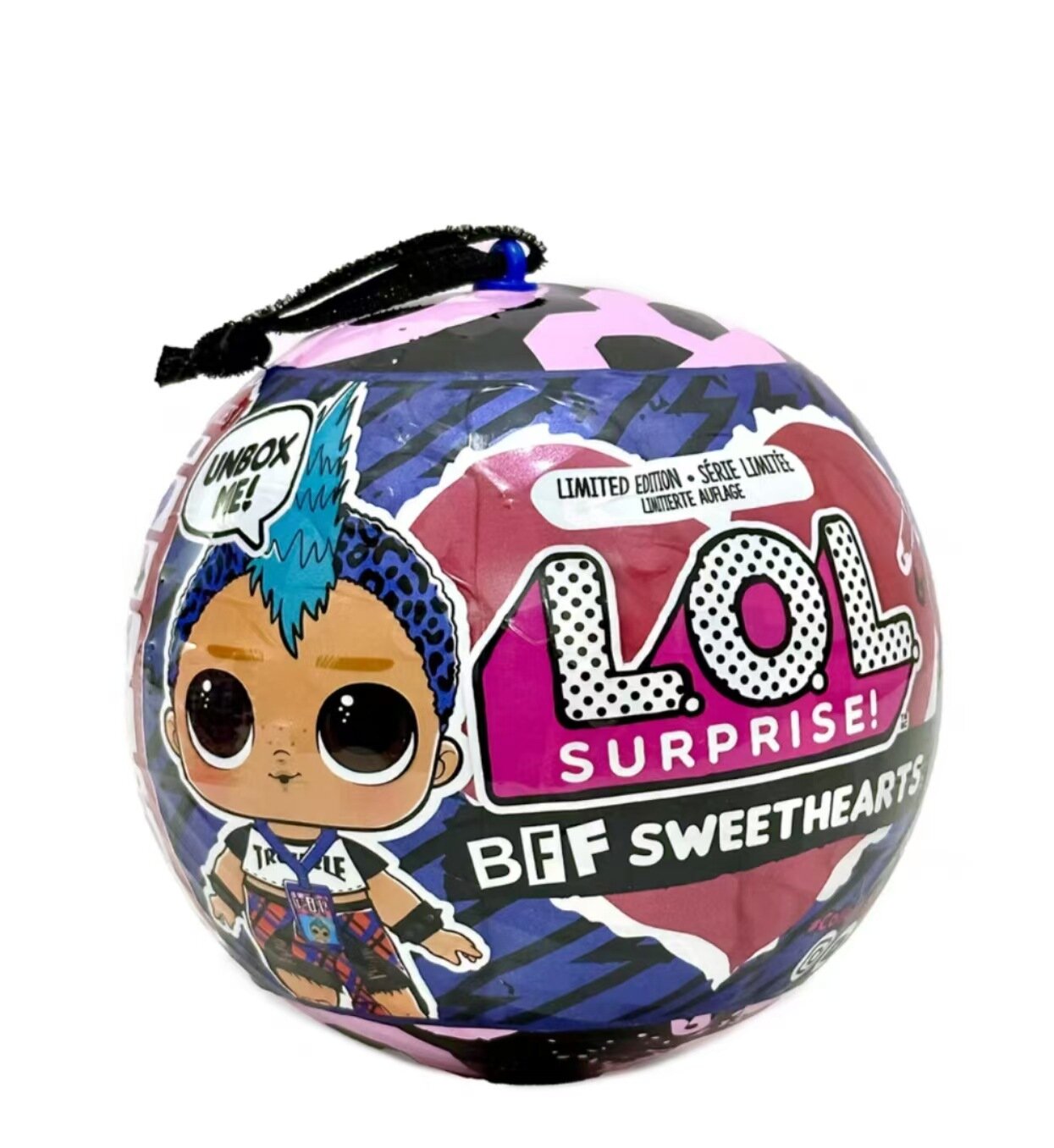 LOL Surprise Unboxing Ball Fashion Boyfriend Blind Box 7 сюрпризов игрушка для девочек, фигурка мальчика
