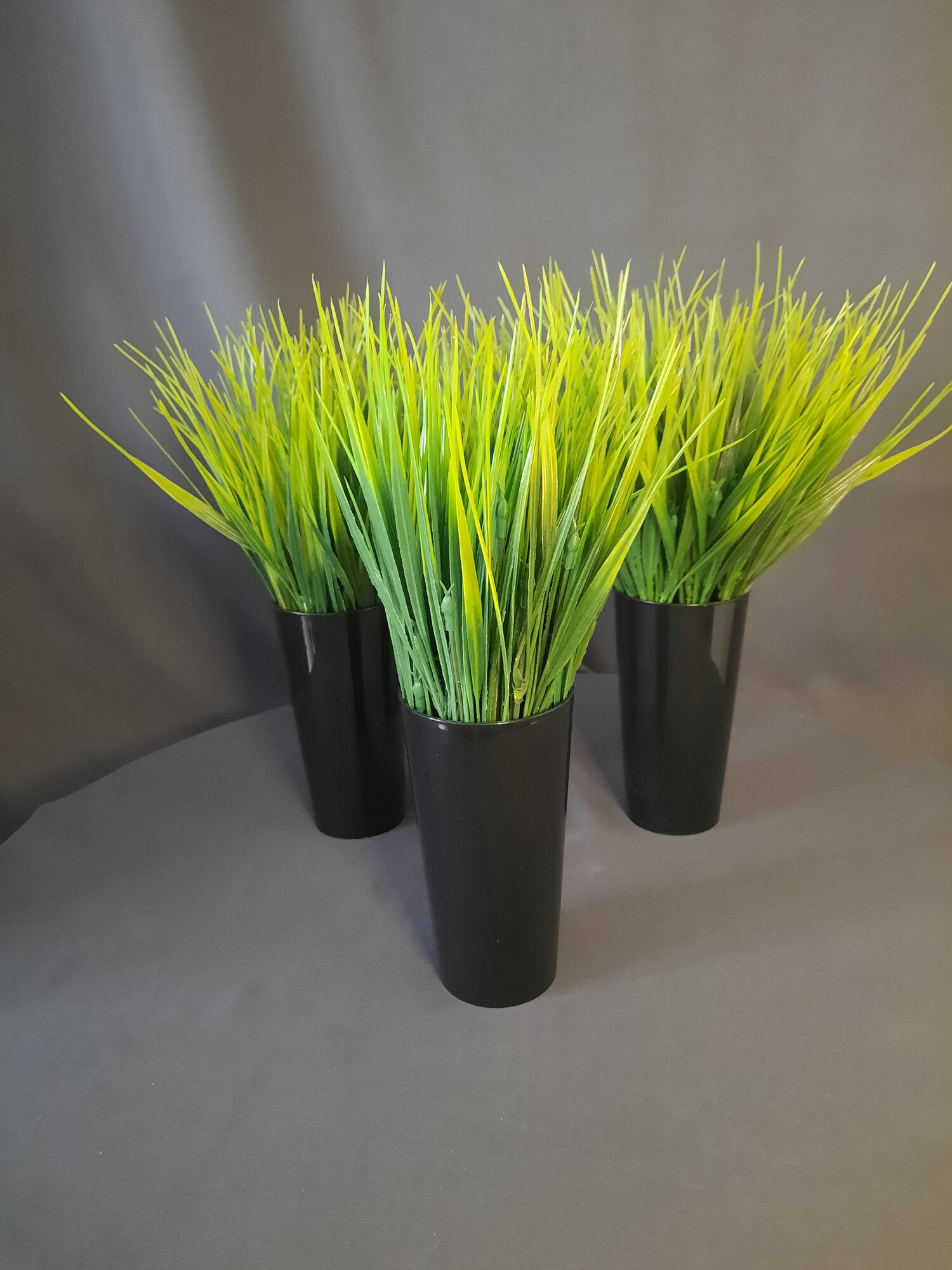 Осока Декор - искусственные растения и цветы в кашпо