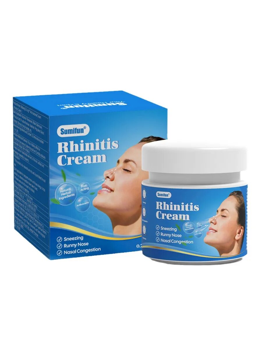 Крем от ринита для носа, против заложенности, 20г