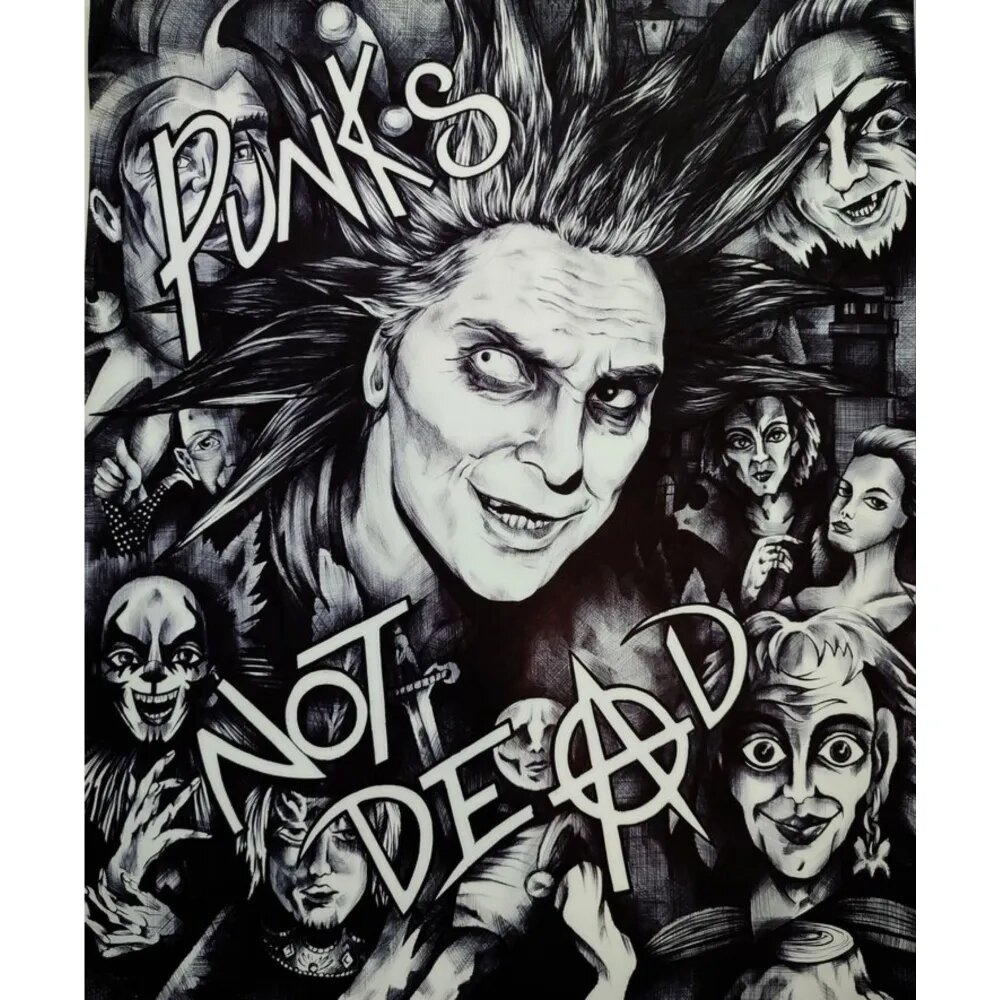 Алмазная Картина "Король И Шут" 40х50 См Алмазная Вышивка / Картина Стразами Подарков