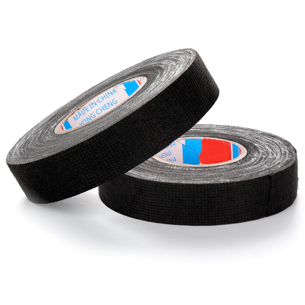 15 м x 19 мм, изолента для проводов, автомобильная, для производителей автомобилей, черная.