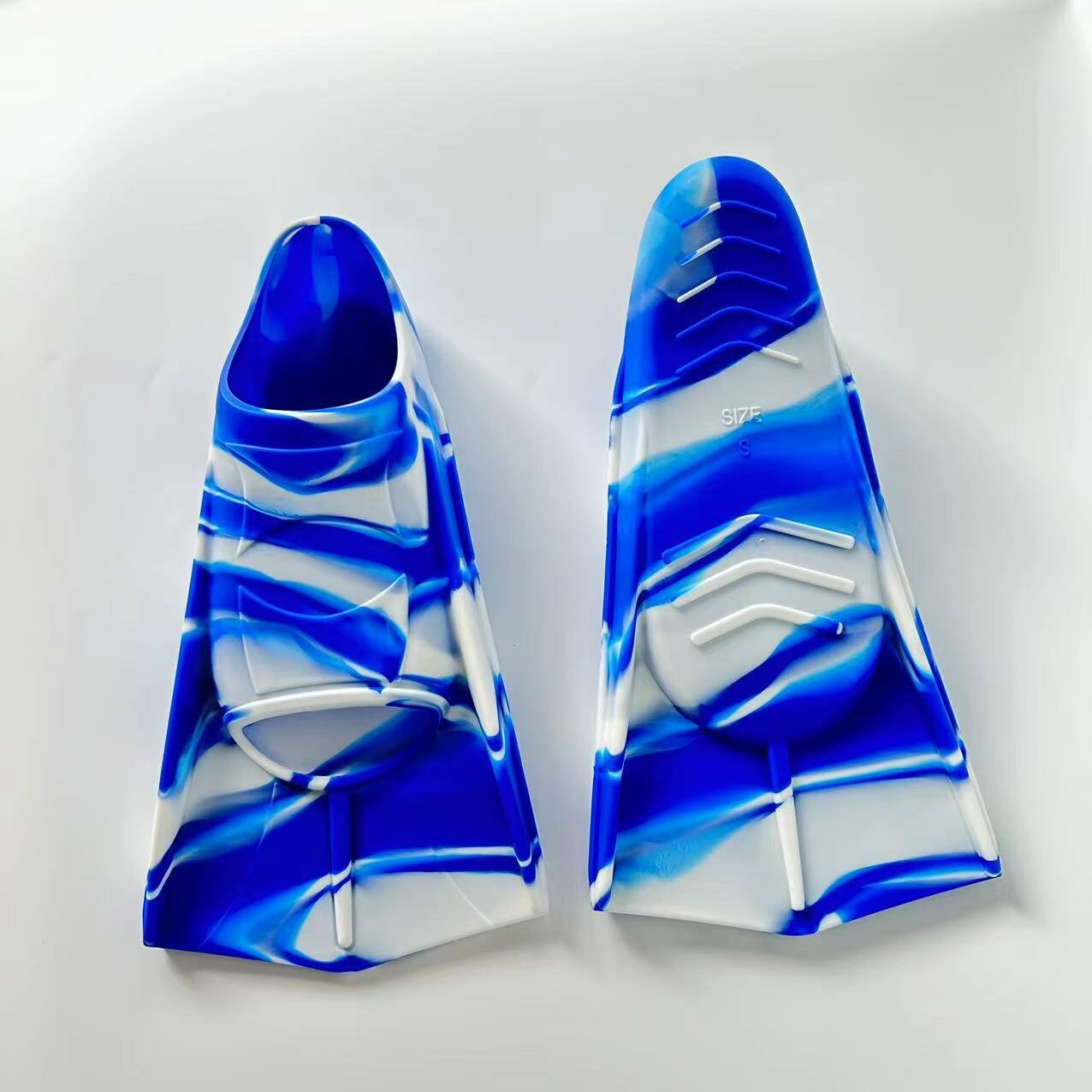 Детские ласты для плавания для мальчиков и девочек, профессиональные тренировочные ласты из силикона для свободного стиля, одобренные для плавания и дайвинга, ласты-лягушки, ласты-утки