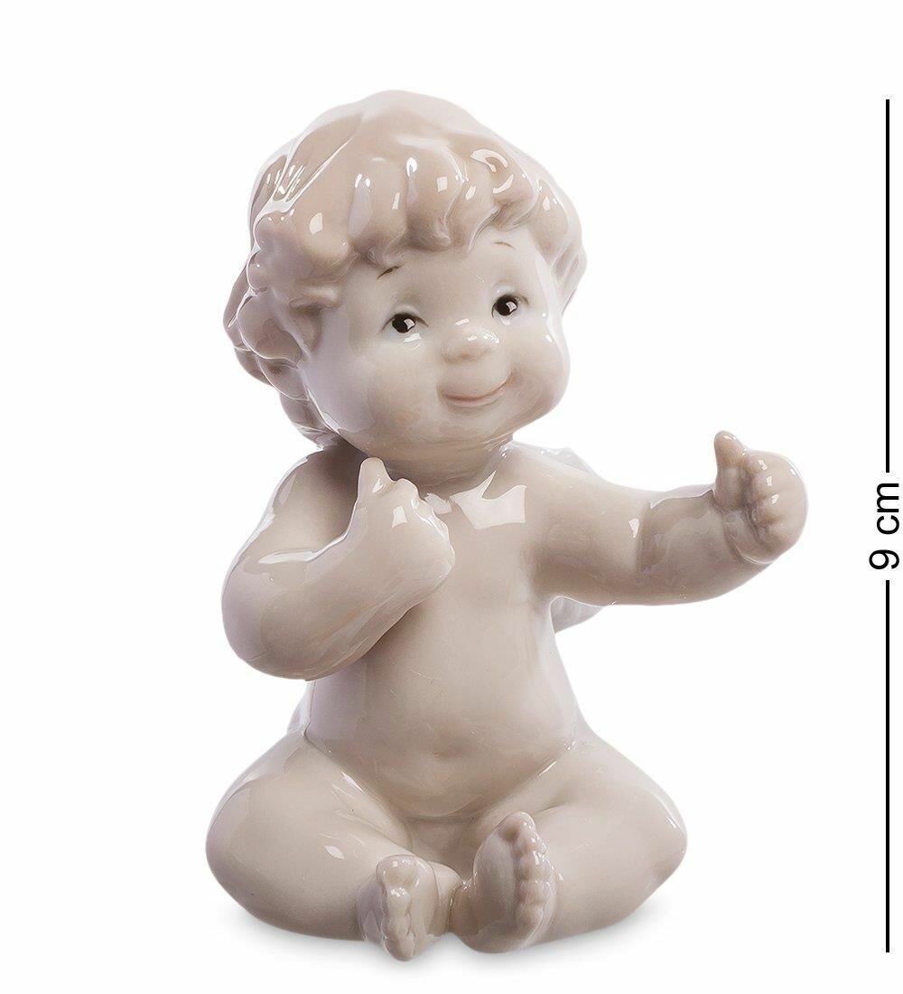 Фигурка настольная Ангелочек (Pavone) A756822 Pavone, Фарфор, в подарок