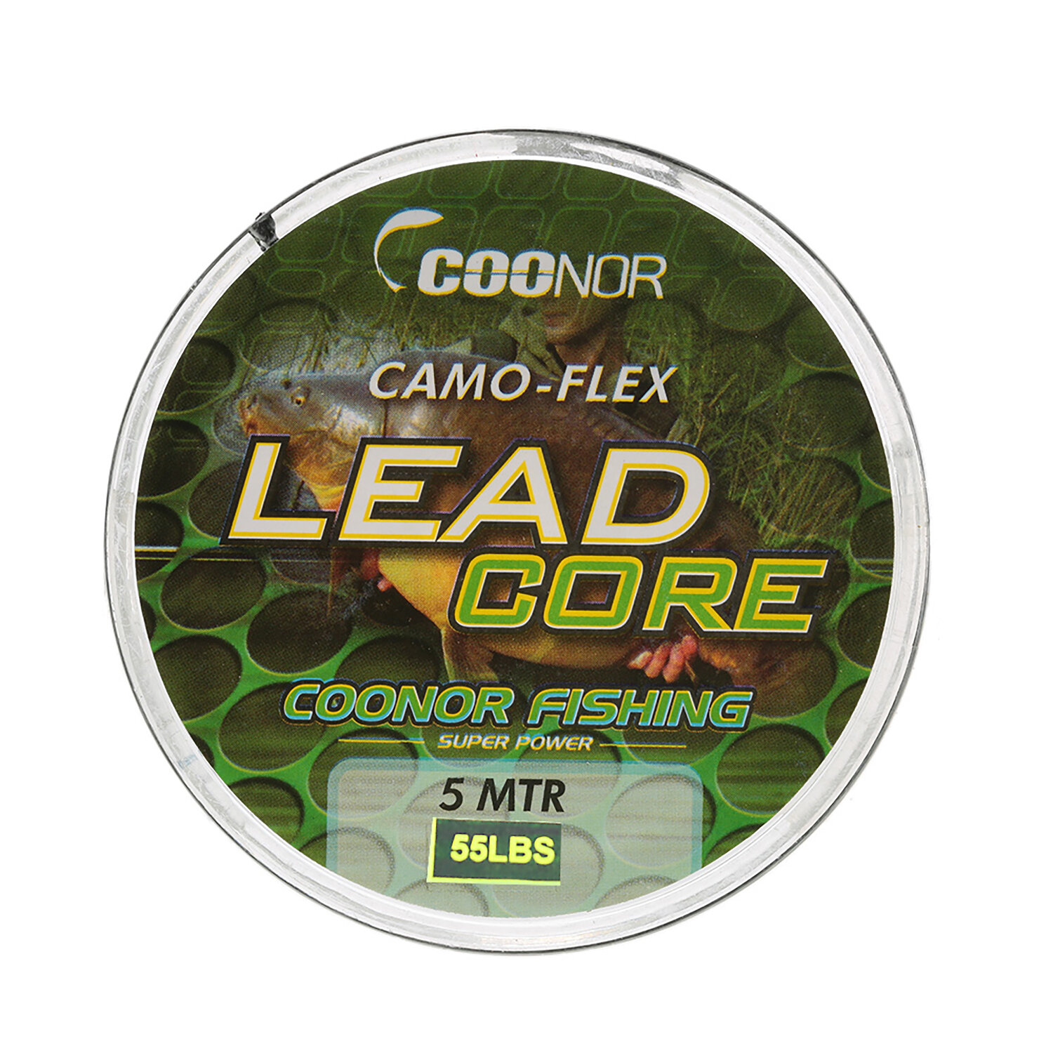 55lb 5m Leadcore Braided Camouflage Carp Fishing Line Hair Rigs Lead Core Fishing Tackle