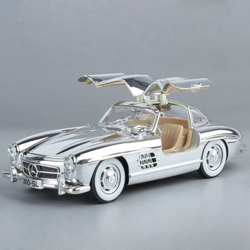 Ретро классический автомобиль 300SL Mercedes-Benz модель автомобиля детская игрушка в подарок 1/24