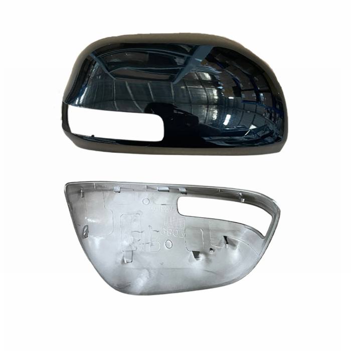 Корпус зеркала Toyota RAV4 2008-2012 правый борт с поворотником черный муар для пассажира автозапчасть