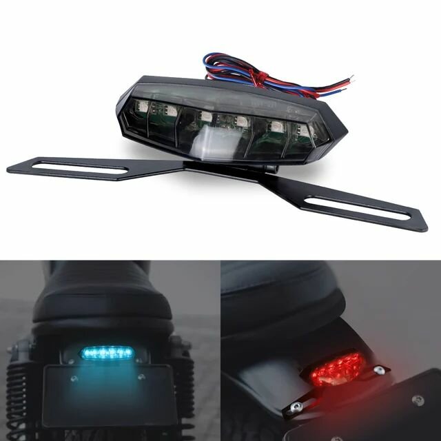 Стоп-сигнал для мотоцикла универсальный