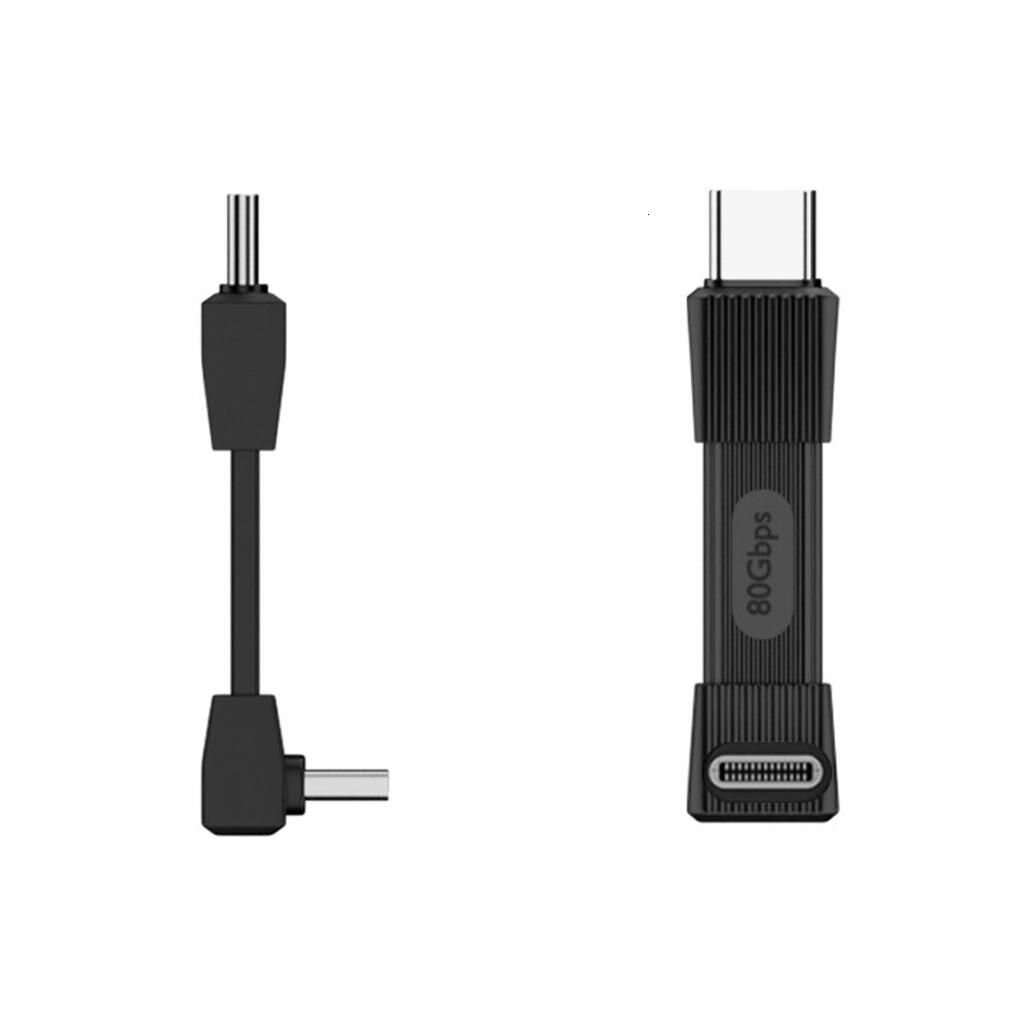 Кабель USB-C 240W с быстрой зарядкой, Черный - 42mm