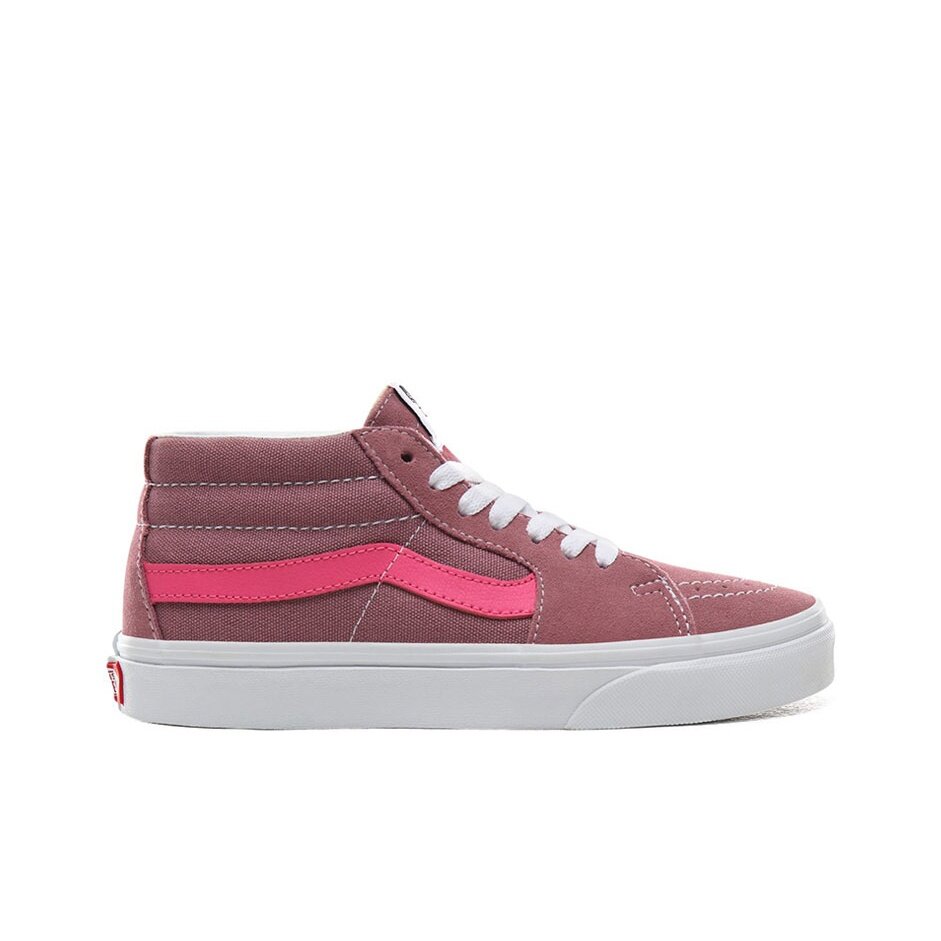 Кроссовки VANS SK8 MID, размер EU 39 стопа (25CM), розовый, — фото 1