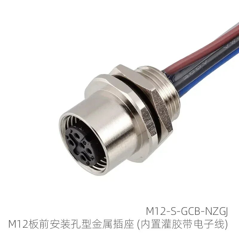 DIVEDEER Розетка M12 IP67 Водонепроницаемая 220В