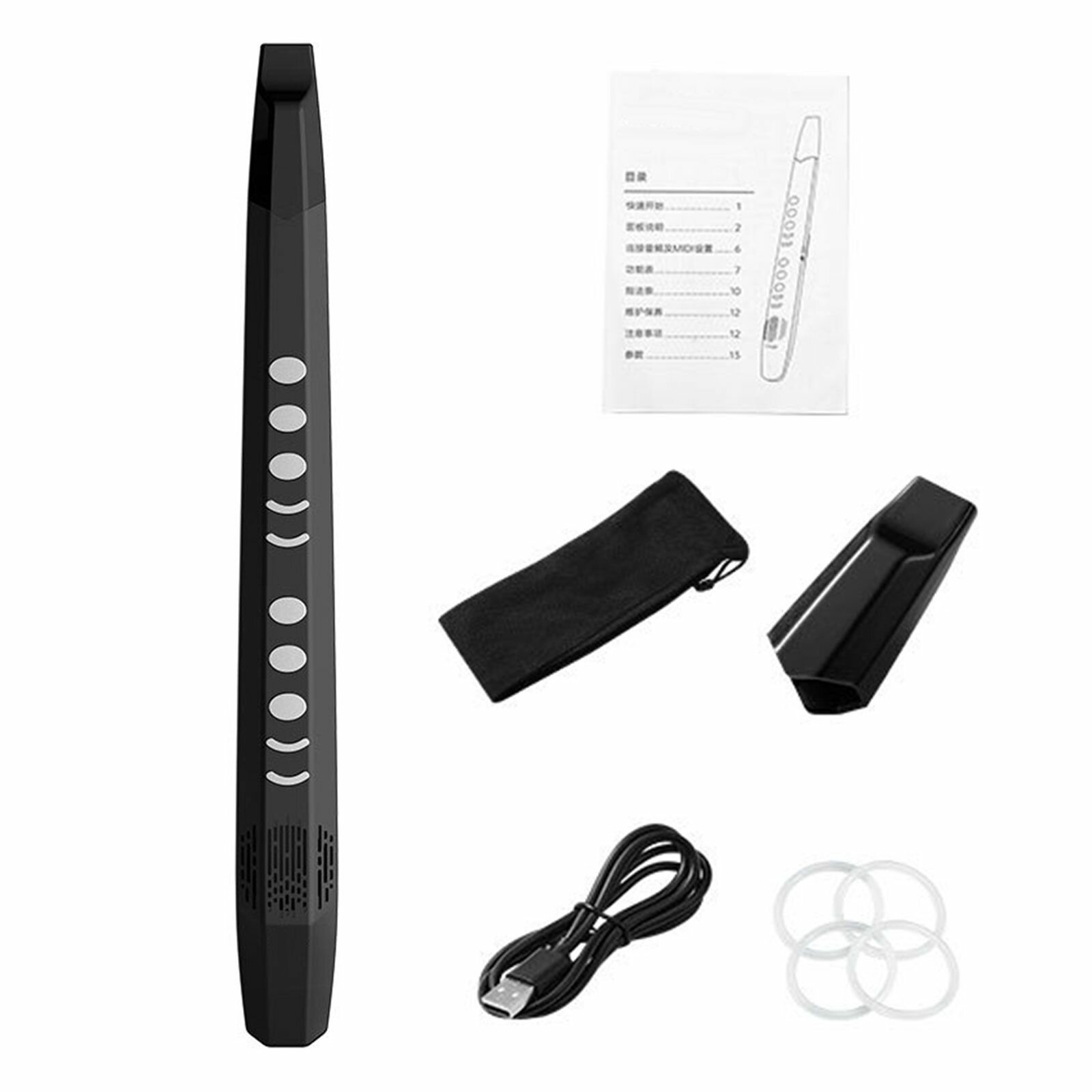 Пластиковый саксофон для начинающих и пожилых простой в использовании музыкальный инструмент подарок