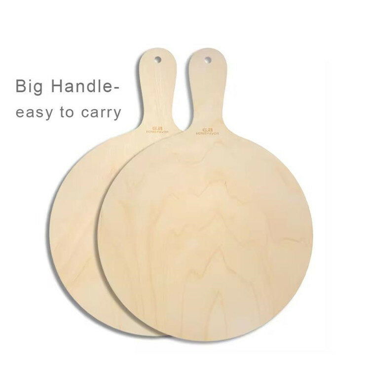 Производитель деревянной пицца-доски, лопатка для пиццы из липы, деревянная домашняя разделочная доска, многофункциональный инструмент для ресторана