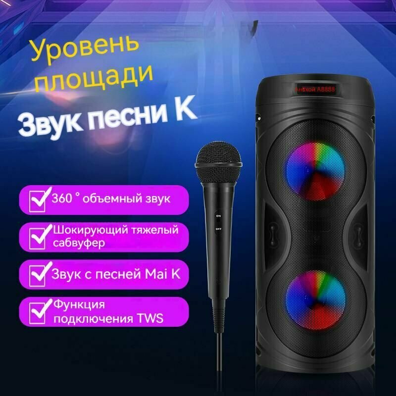 Акустическая колонка с функцией караоке DISIPU 003 -kpa