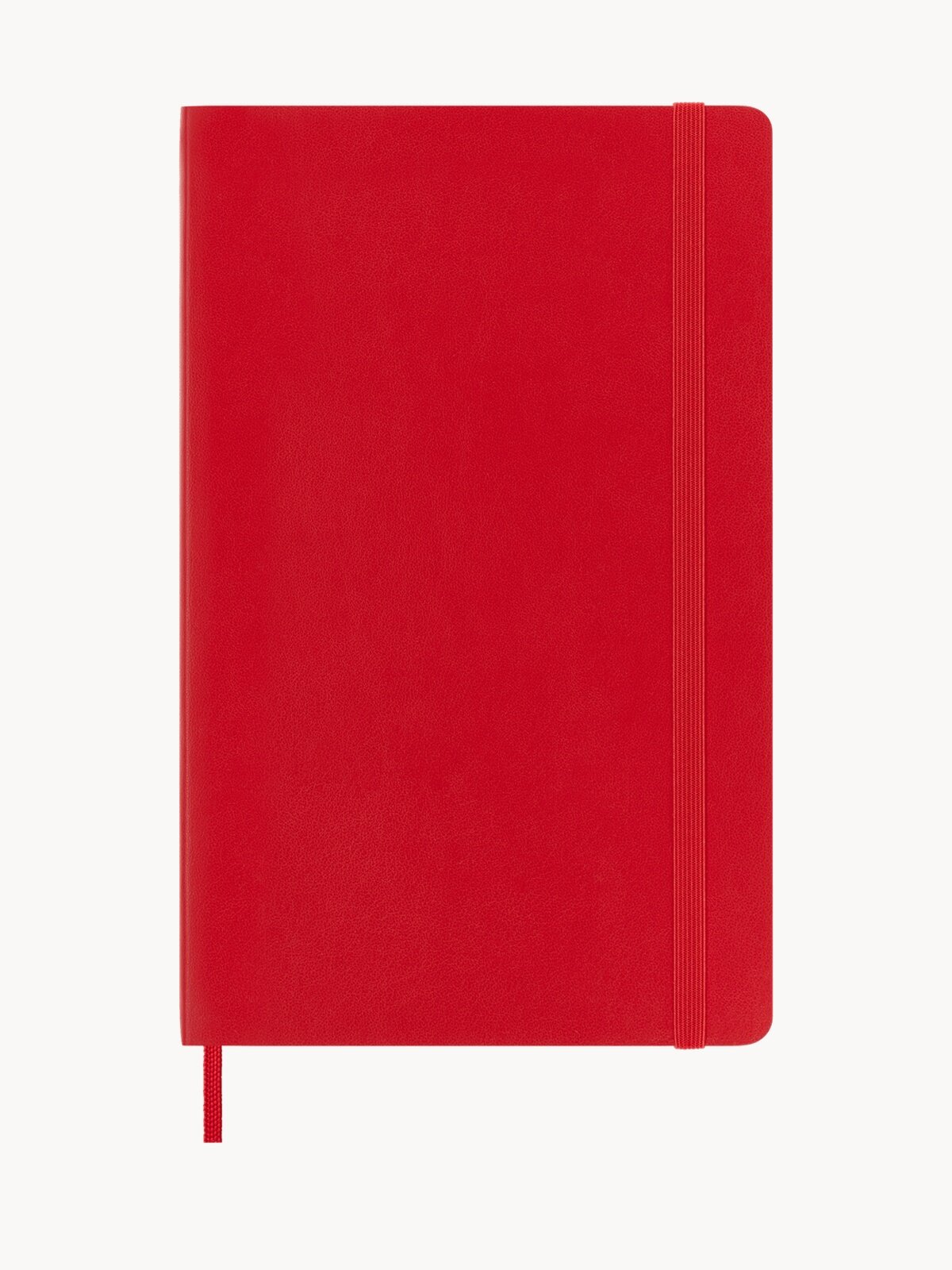 Блокнот Moleskine Classic Soft QP618F2 Large 130х210мм, 192стр, нелинованный, мягкая обложка, красный