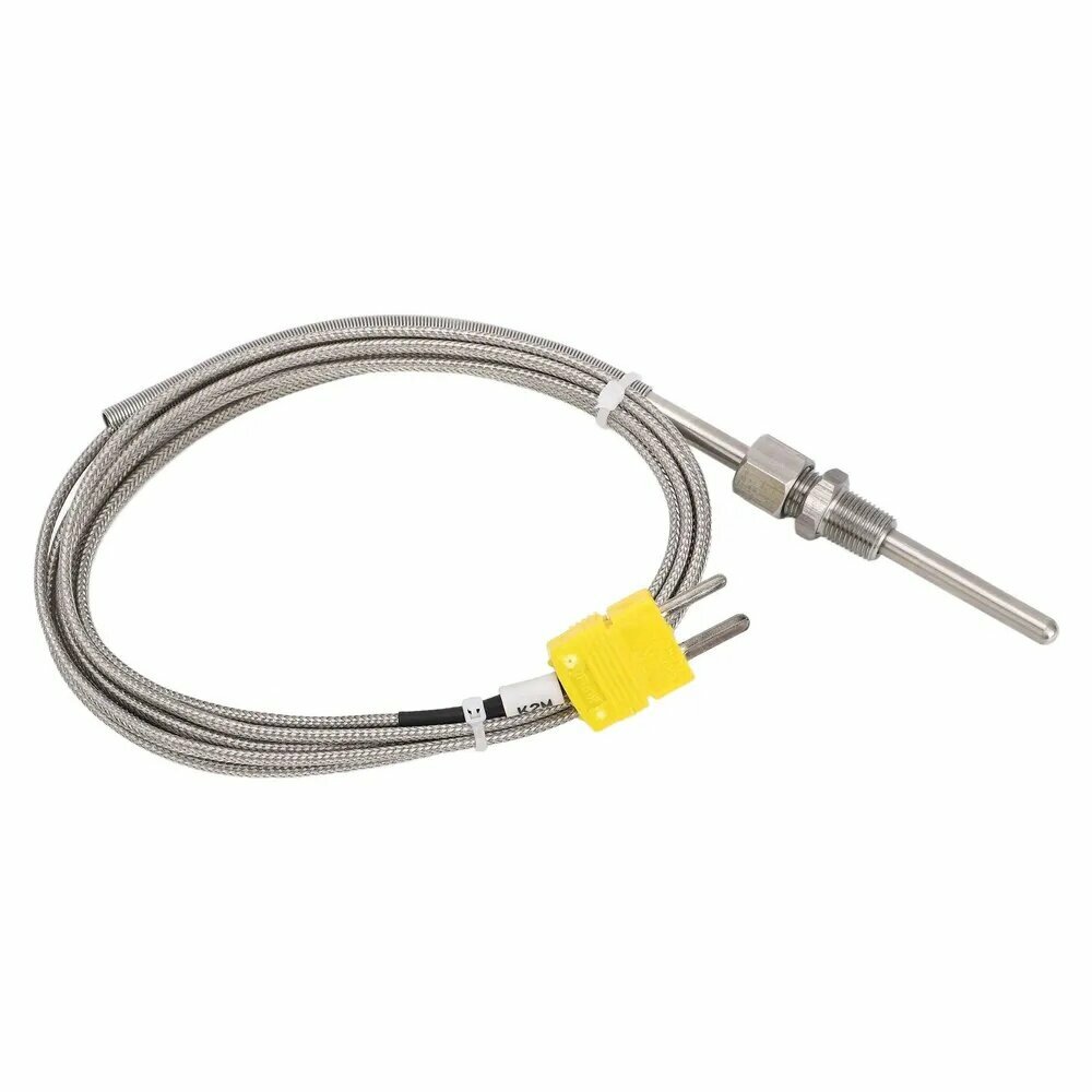 Термопара типа K 1/8" NPT (-100 1250 C, желтый разъем)