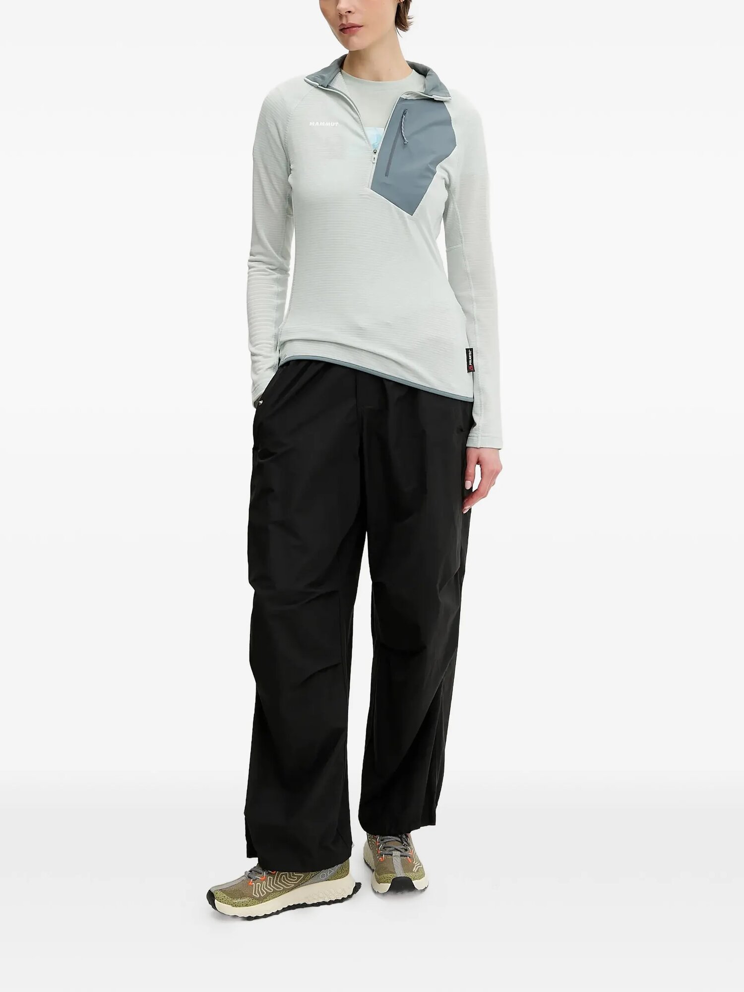 Толстовка Mammut Logo-detail sweatshirt, размер 44 — фото 1