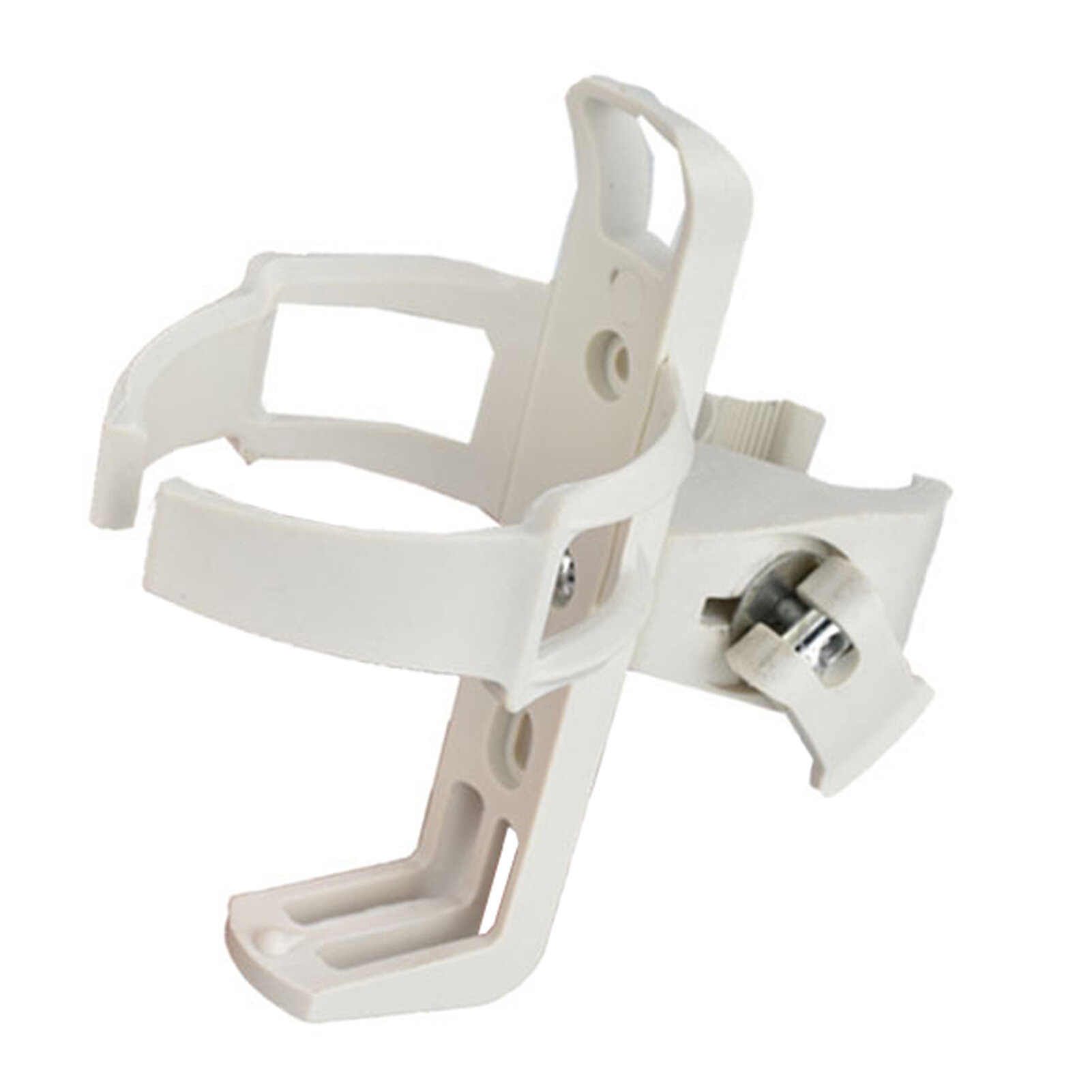 Крепление для водяной бутылки для велосипеда 360 градусов вращение универсальное крепление для стакана для электросамоката велосипеда, материал: ПВХ, цвет: черный / красный / белый (по выбору), размер: 86 * 68 * 148 мм / 3.4 * 2.7 * 5.8 дюйма, вес: 135 г