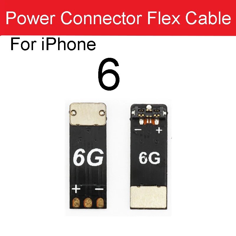 Для iPhone 5 5s 6 6S 7 8 Plus X XS 11 12 13 Pro Max 12 13 Мини-зажим для материнской платы Клемма аккумулятора Пряжка Разъем питания Разъем Кабель 6G