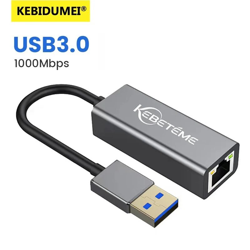 USB 3.0 Ethernet адаптер 1000M