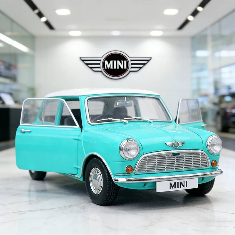 Makeda Mini Cooper Red 1 1:18 — фото 1