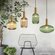 Ronaldo lighting Люстра для гостиной, E27, 12 Вт, стекло, золото, регулировка цв...