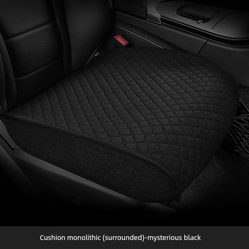 Универсальный чехол для автомобильных сидений Leapmotor C11, C10, T03, S01 из льна, всесезонный, комплект из трех