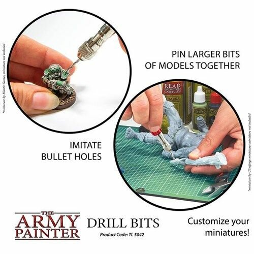 Сверла для модельной дрели Drill Bits Army Painter — фото 1