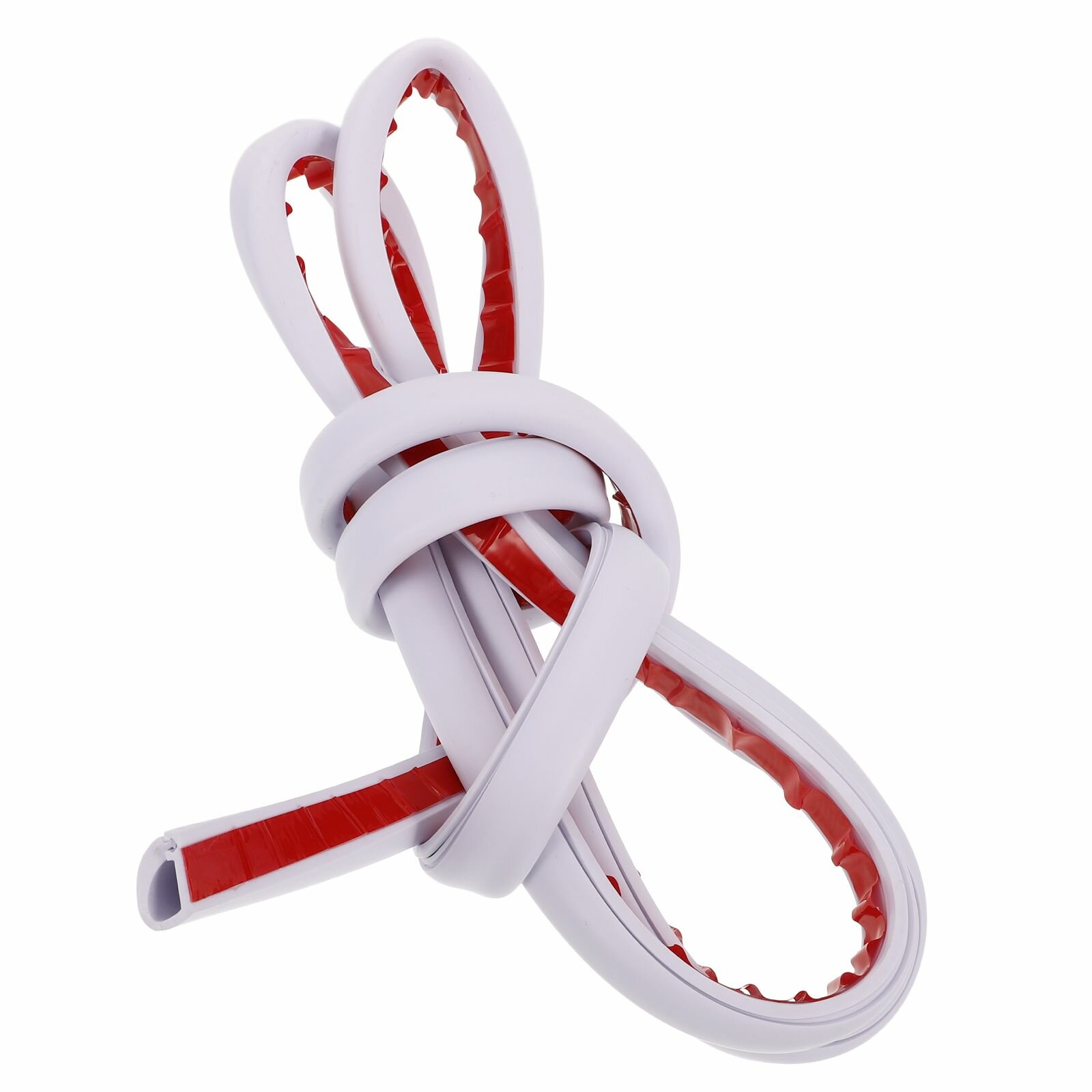 Белый пвх канал для кабеля с самоклеящейся основой для защиты проводов на стене, 2 м