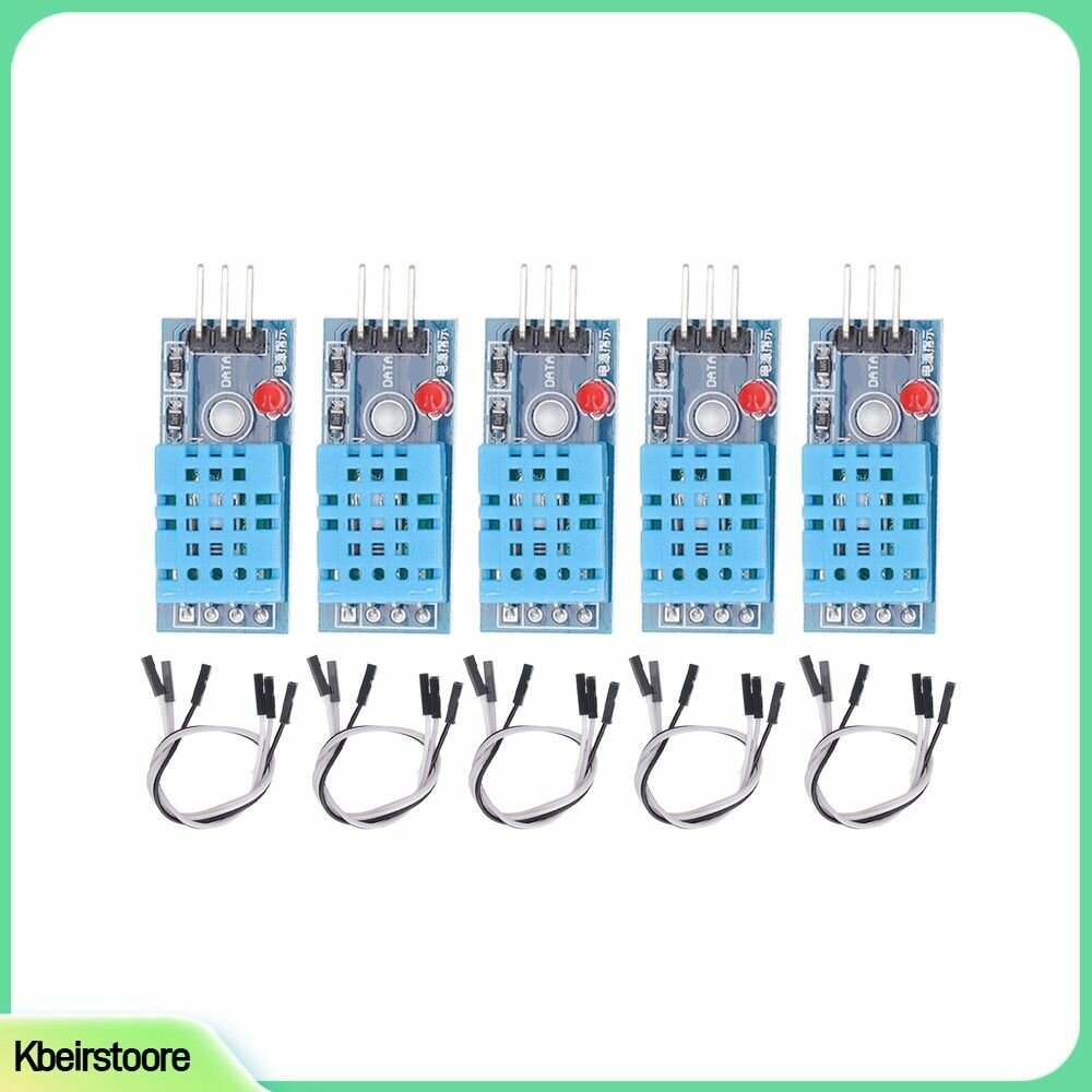 5 шт датчиков температуры и влажности, цифровой, защита от помех, для теплицы