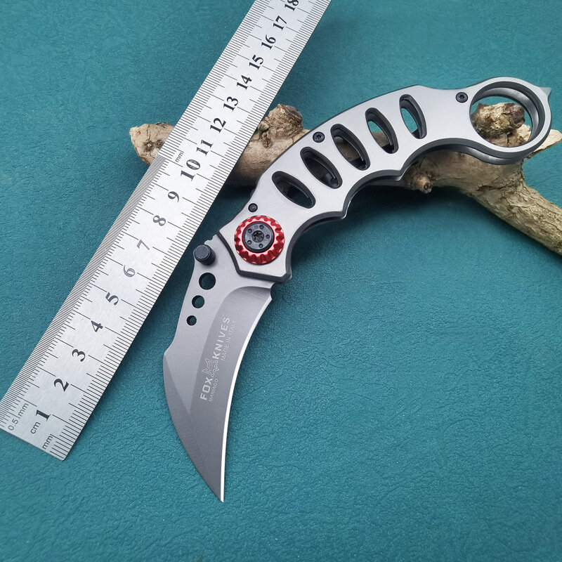 Нож с когтями из стали серого цвета, игрушечный инструмент, тактический карманный нож для активного отдыха, складной нож с когтями орла для аварийного побега в автомобиле