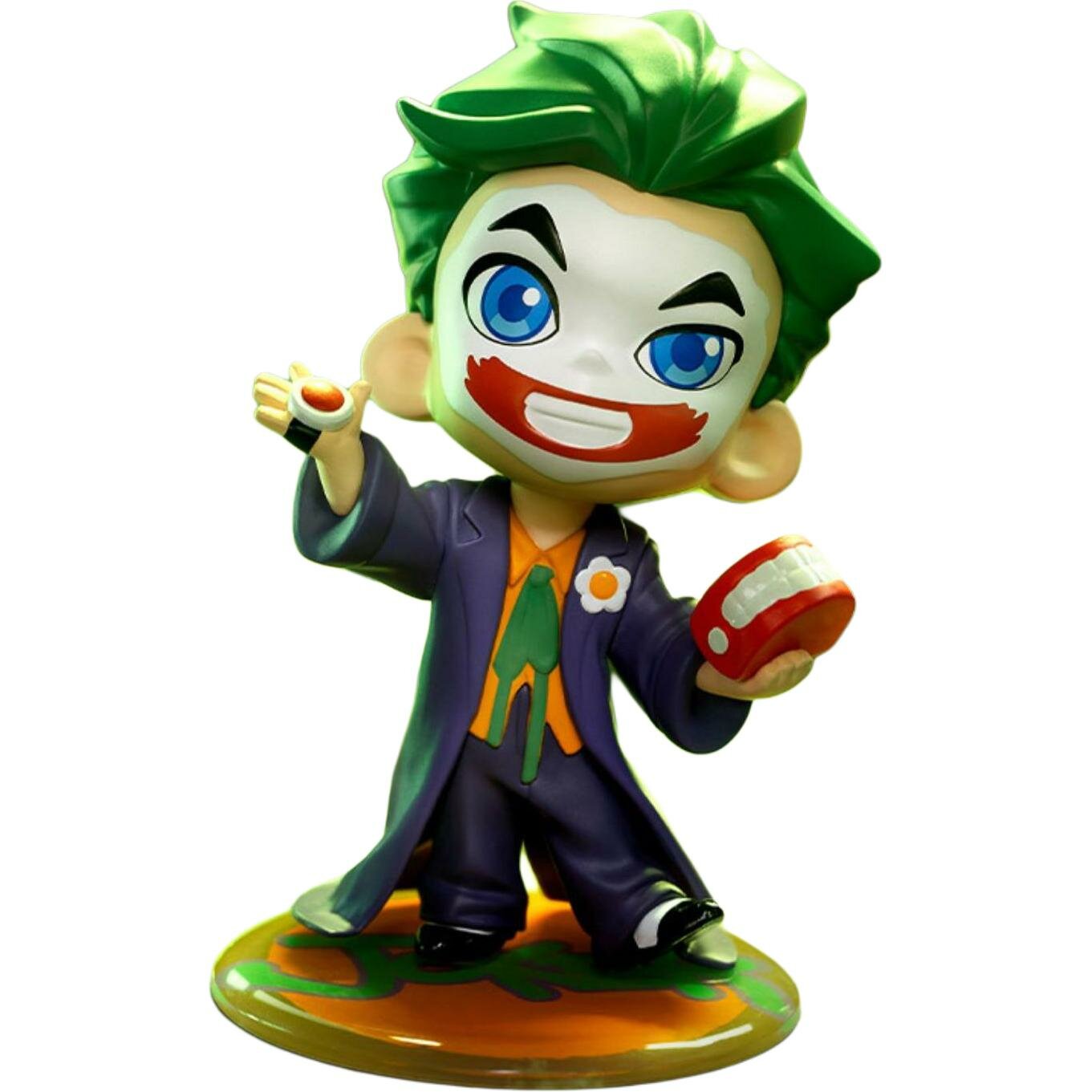 Коллекционные фигурки унисекс POP MART DC Little Justice League, Confirmed-Joker (Open), одиночная, multicolor