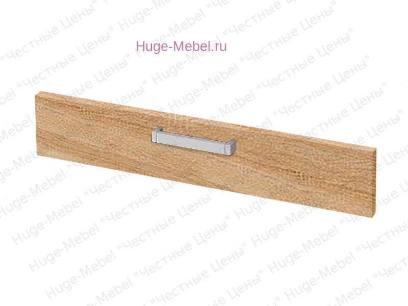 Кухонный фасад Ф-82 дуб сонома (Бетон) Huge Mebel . Ширина 596 Высота 110. Кухонные фасады