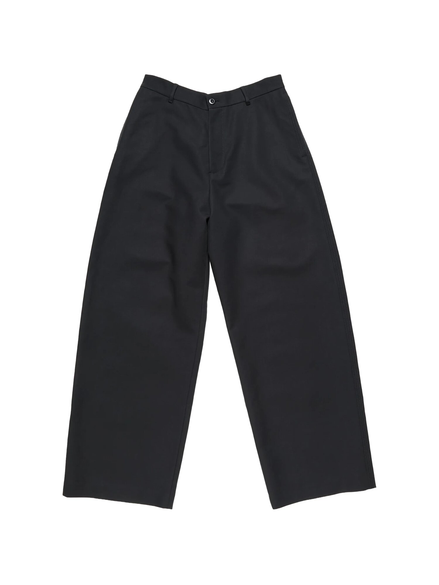 Брюки Acne Studios Wide-leg silk trousers