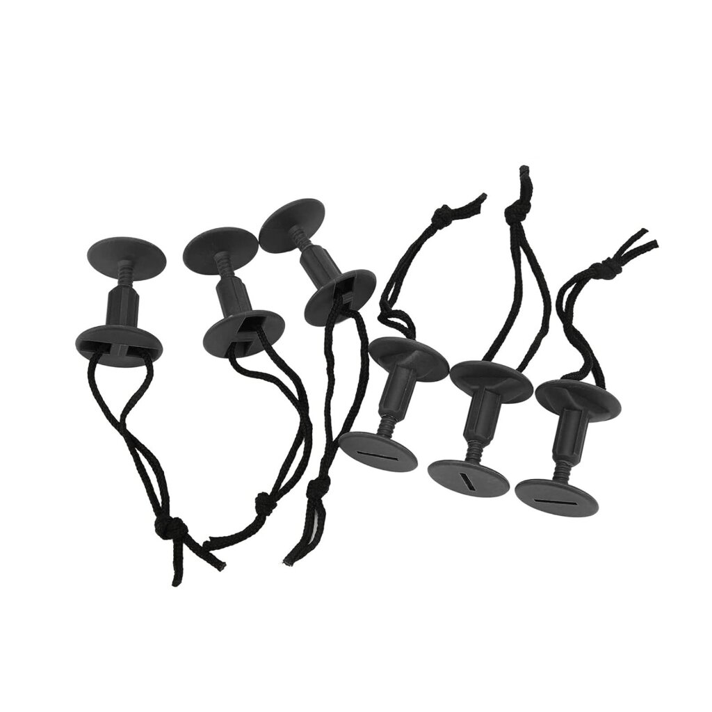 6шт Веревочная Заглушка для Доски для Серфинга со Шнуром Струна Поводок Для Доски Для Серфинга Ножная Веревочная Заглушка со Съемным Пазом Аксессуары Для Серфинга