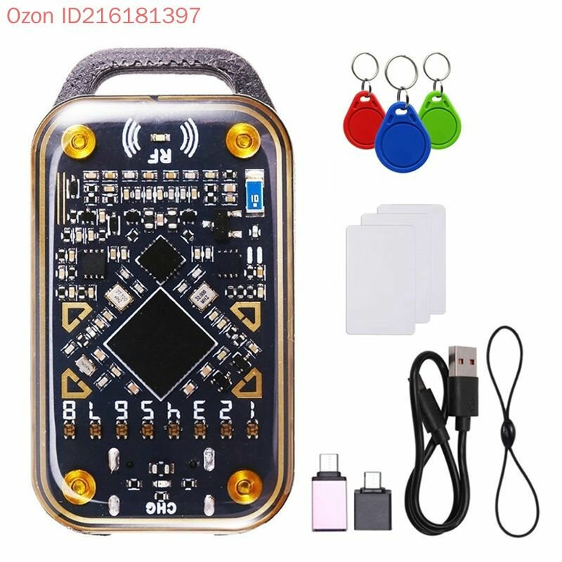 Chameleon Ultra+ 3XUID Smart Chip Reader RFID NFC Duplicator IC Идентификатор Эмулятора Карты Декодирования/Карты.