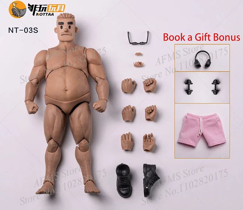 Коллекционная фигурка Notaman NT-03S 1/12