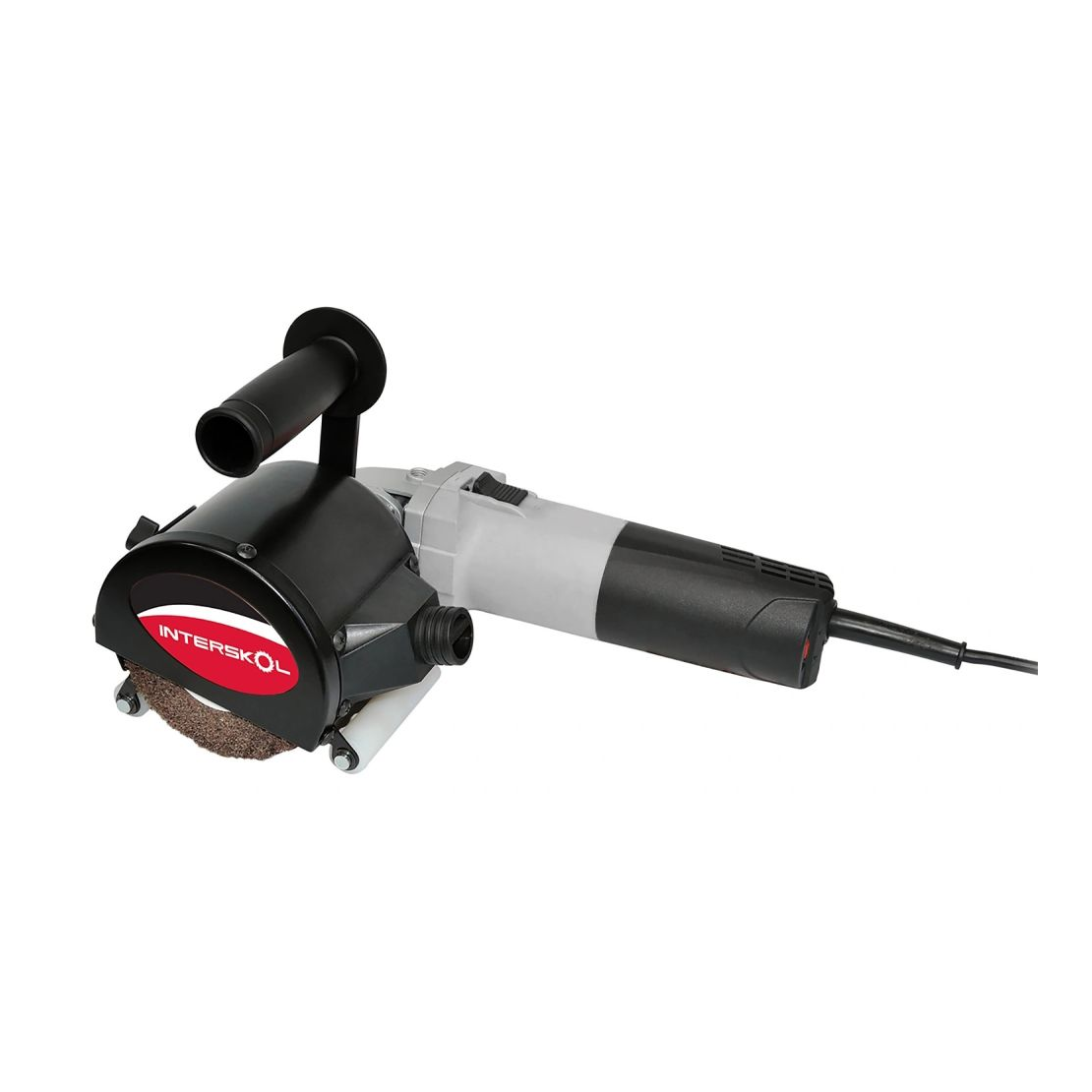 Интерскол ШМ-110/1400ЭМ 650.1.0.00, 1400 Вт, 4000 об/мин, плавный пуск, защита от перегрузки, серый/черный