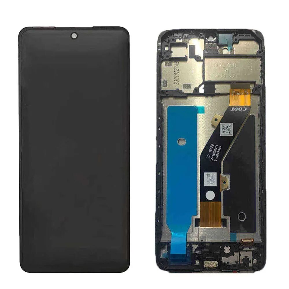 Дисплей(экран) для Tecno Spark go 2023 BF7(текно спарк го 2023) в сборе с тачскрином рамкой