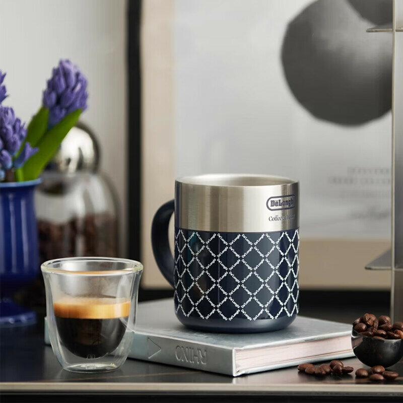Delonghi Custom Stainless Steel Mug 350ml