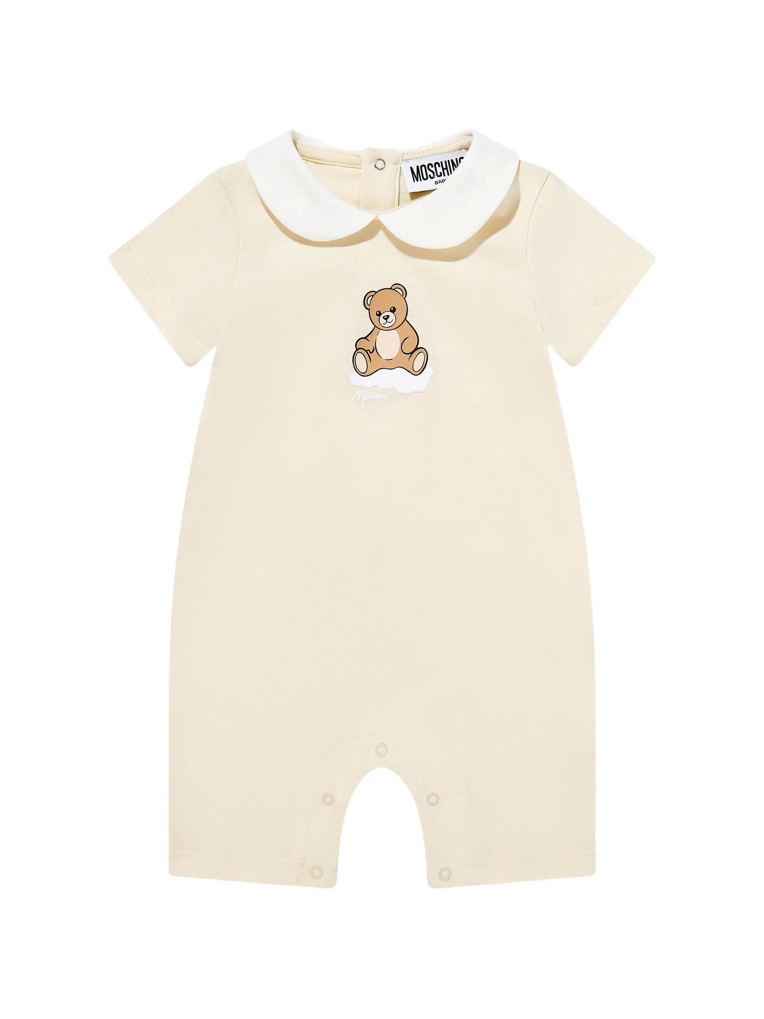 Комбинезон Teddy-print collared romper