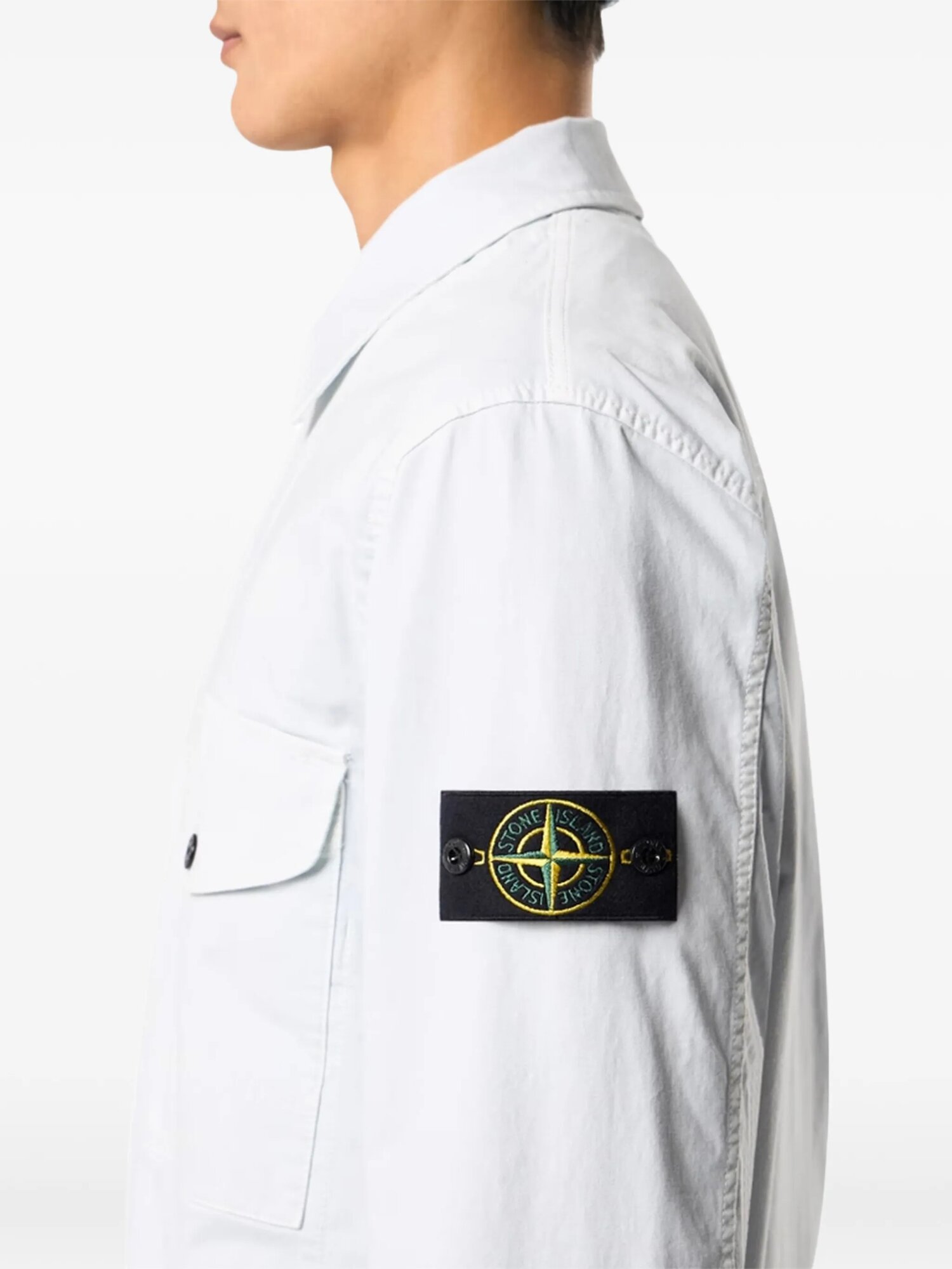Рубашка Stone Island, размер XL, blue — фото 1