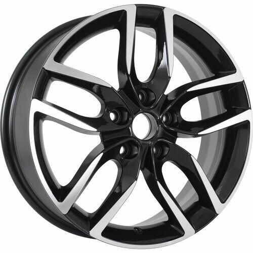 Колесный литой диск KHOMEN KHW1708 (17_ZV Elantra/Ceed/i30) R17x6.5 5x114.3 ET46 CB67.1 Black_FP